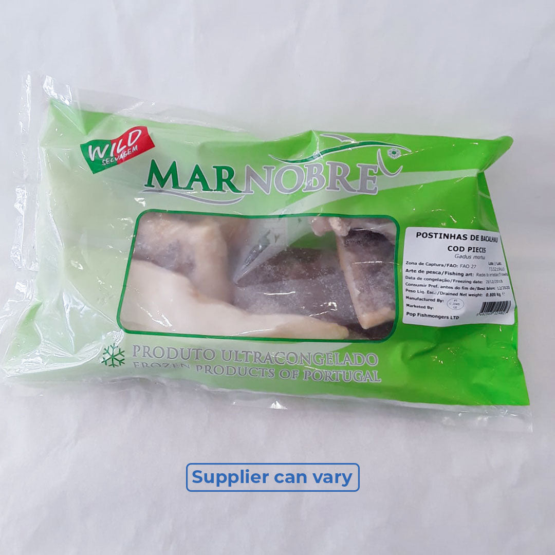 Frozen Salted Cod Pieces 900g – Lui Foods Fish Store