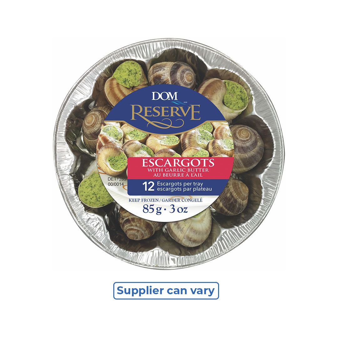 Frozen Escargot 12 unit/tray – Lui Foods Fish Store