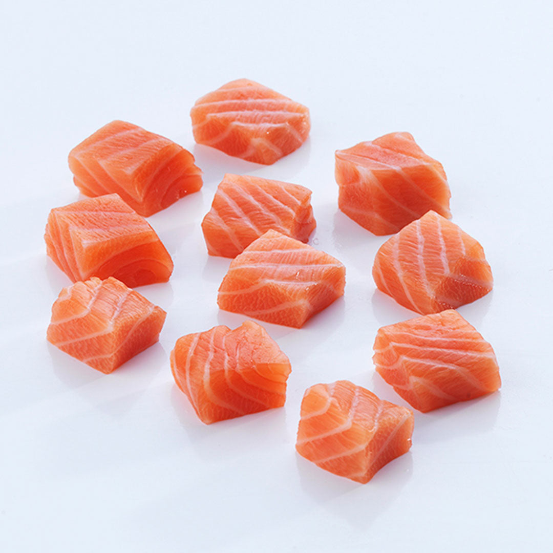 Salmon Cubes – Lui Foods Fish Store